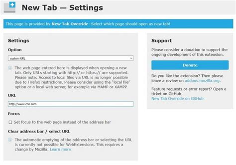 how to customize the firefox quantum new tab page and make it even