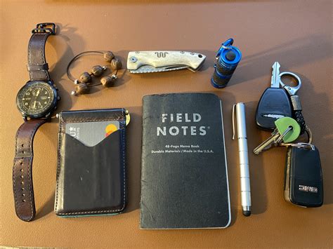 Working On My First Edc Kit Theme Will Be Leather But Currently Im