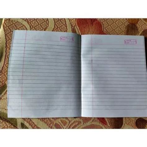 Soft Bound Single Line Test Copy Writing Notebook At ₹ 335piece In