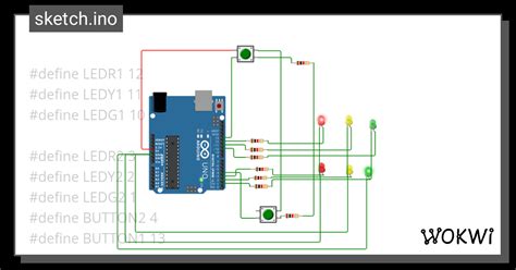 Kacperkałczugak2sygnalizacja Wokwi Esp32 Stm32 Arduino Simulator