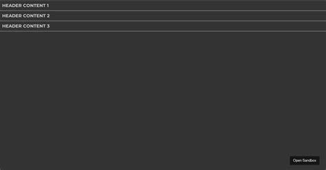 Vue Badger Accordion Codesandbox