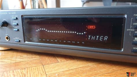 Technics Sh Ge90 Equalizer Dsp Digital Sound Processor Photo 4909034 Us Audio Mart