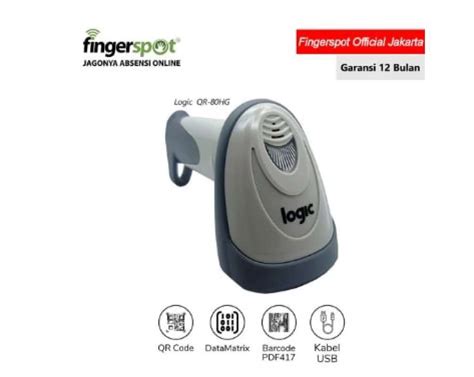 Jual Barcode Scanner Qr Code Logic Qr 80hg Bisa Qr Code Scan Layar Lcd Di Seller Wira Cctv