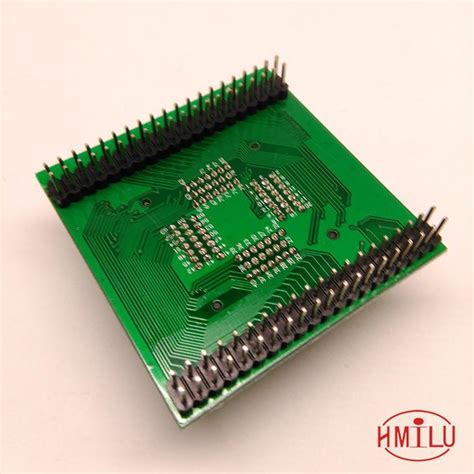TQFP Socket FQFP Socket QFP Adapter Burn In Socket Open Top Adapter