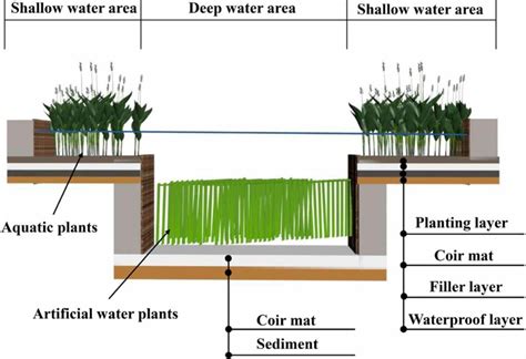 Structure Diagram Of The Improved Facultative Pond Download Scientific Diagram