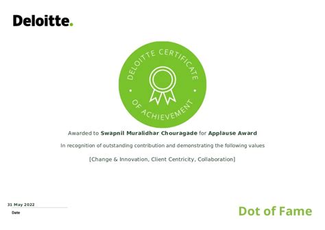 Swapnil Chouragade On Linkedin Deloitte