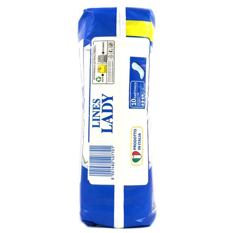 Assorbenti Lines Lady X 10 Tiportolaspesait