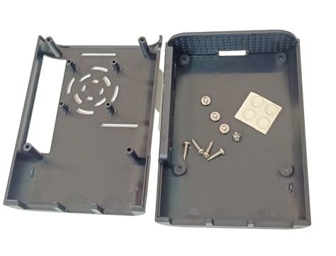 Raspberry Pi Black Compact ABS Case Buy Online Electronic Component I Robotic Accessories I