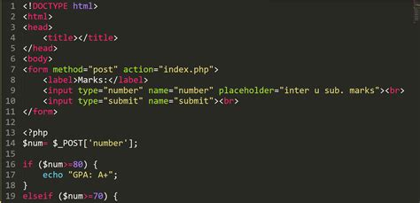 Write The Php Code To Calculate The Display Gpa In The Web Browser