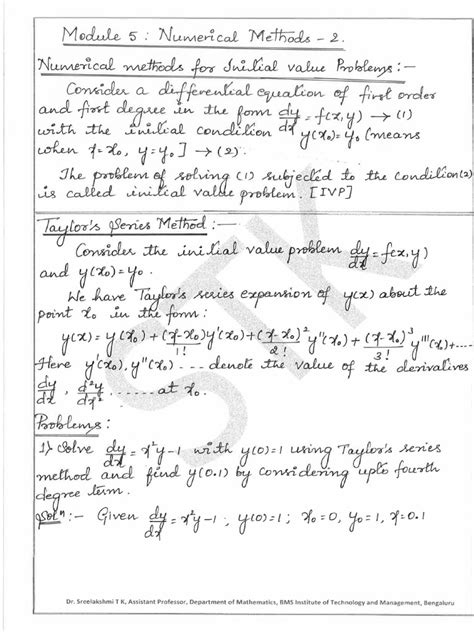 5 Numerical Methods 2 Pdf