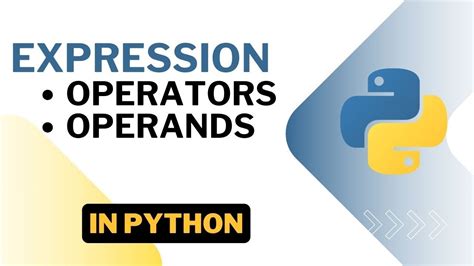 what is expression in python what is operators and operands in pyhon youtube