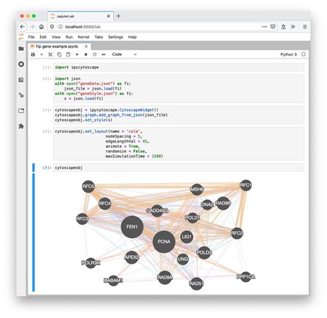 Interactive Graph Visualization In Jupyter With Ipycytoscape By