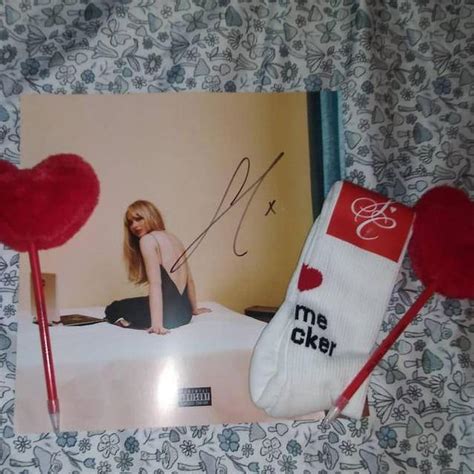Sabrina Carpenter Tour Merch And Signed Vinyl Insert Depop