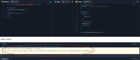 Vue3学习记录 Vue warn Failed to resolve component 组件命名问题 runtime core