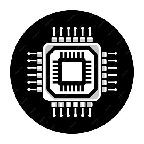 Premium Vector Computer Hardware Components Parts And Devices Featuring Central Processing