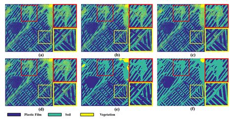 Spm Results Of Synthetic Hyperspectral Imagery At The Scale Factors 4 Download Scientific