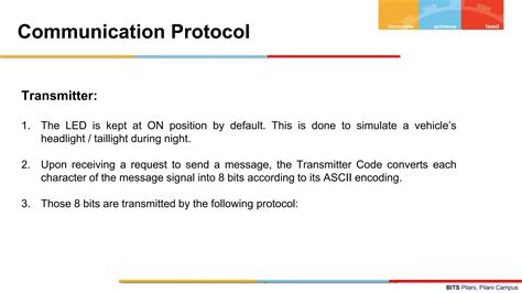 Visible Light Vehicle To Vehicle Optical Communication Pptx