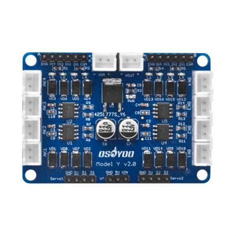 OSOYOO FlexiRover Basic Robot Car For Raspberry Pi Running Motor With Mecanum Wheel Model