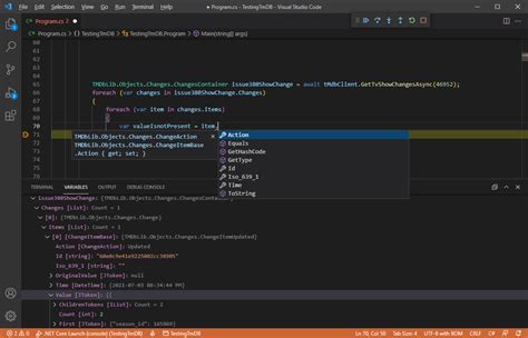 V GetTvShowChangesAsync Returns A JToken In TMDbLib Objects Changes ChangesContainer