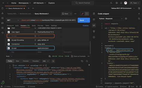Use The Tableau Rest Api With Postman To Architect Integrations