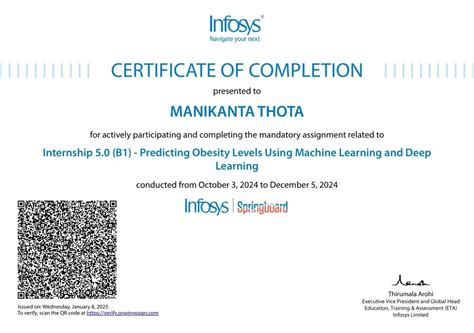 manikanta thota on linkedin machinelearning deeplearning internship