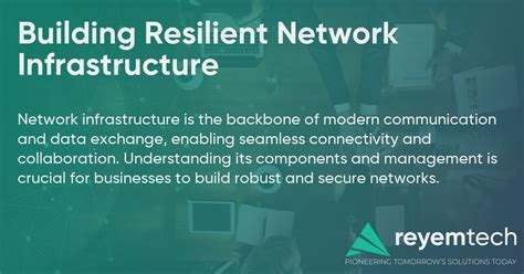 Building Resilient Network Infrastructure Reyem Tech