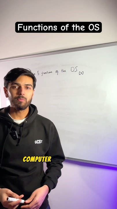 functions of the operating system gcse computer science gcsecomputerscience youtube