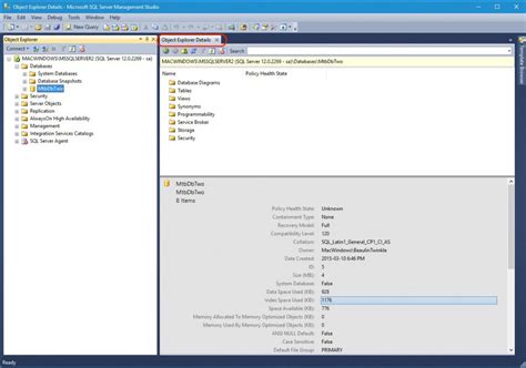 SQL Server Management Studio Part My Tec Bits