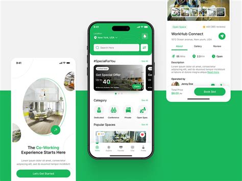Coworking Space Mobile App Uiux Design Figma App Design By Insightlancer Jul 2024 Medium