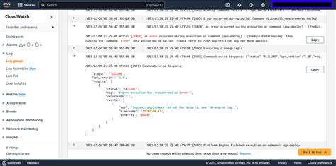 Amazon Web Services Troubleshooting Aws Elastic Beanstalk Deployment