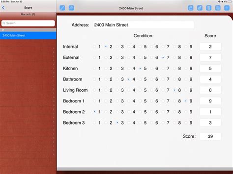 Formconnections Creating A Scoring System With Radio