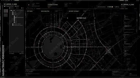Connecting To The City Scanner Technology Analysing The Virtual Map Connection To The Online