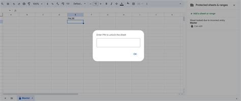 Lock Google Sheets For Data Entry After A Wrong Entry Stack Overflow