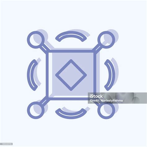 Icon Sensors Suitable For Data Analytics Symbol Two Tone Style Simple