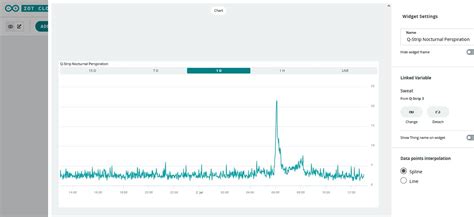 Example Arduino Sketch Q Strip Night Sweat Research