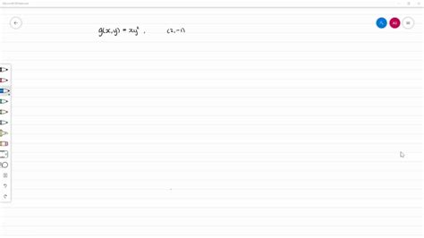 solved find the gradient of the function at the given point then sketch
