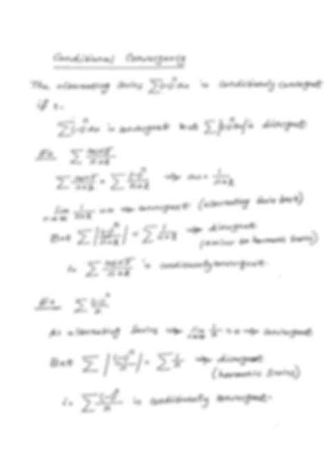 solution alternating series test of alternating series conditional