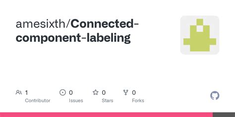 GitHub Amesixth Connected Component Labeling