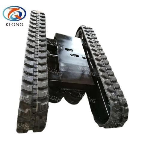 4 Ton Rubber Track System Steel Track Crawler Track Undercarriage For