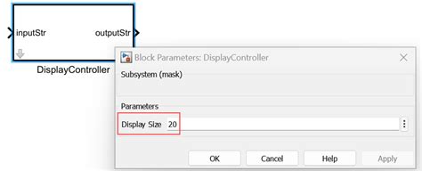 Use Simulink Strings Inside C Function Block To Model Scrolling Display Matlab And Simulink