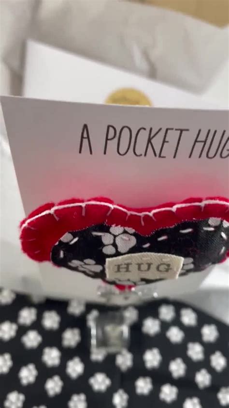 Worry Bear Custom Pocket Hug Pocket Paw Paw Print Memorial Sympathy T T Wedding