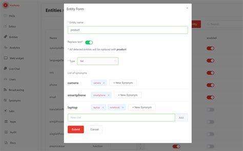 Scenario Tutorial Intent Grouping With Entities And Conditions Keyreply
