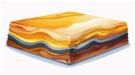 Layer Icon Vector Cartoon Vector Illustration Stock Vector