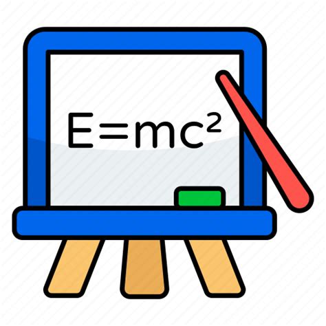 Physics Class Lecture Blackboard Whiteboard Icon Download On