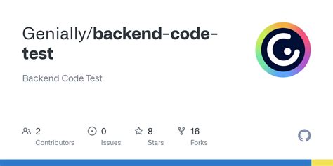 Github Genially Backend Code Test Backend Code Test