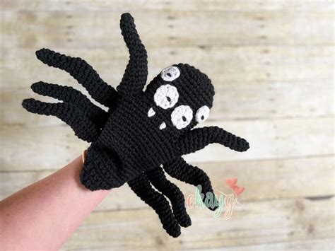 Spider Hand Puppet Share A Pattern