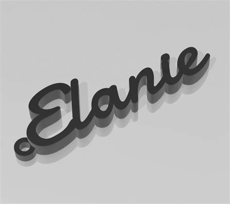 Stl File Elanie 👩 ・3d Printable Model To Download・cults