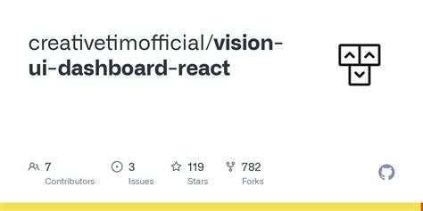 Vision Ui Dashboard React Issue Template Md At Main · Creativetimofficial Vision Ui Dashboard