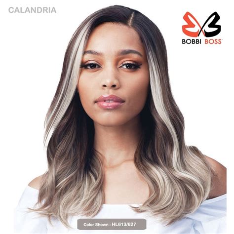Bobbi Boss Synthetic 13x4 Hd Deep Lace Front Wig Mlf235 Calandria