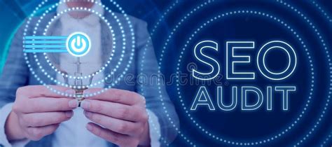Handwriting Text Seo Audit Business Concept Search Engine Optimization